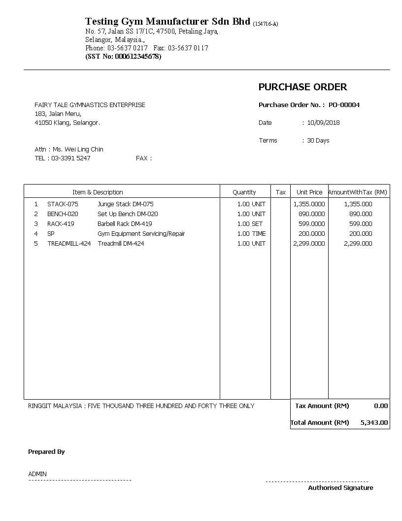 SQL Report Templates | Everest Systems Sdn Bhd