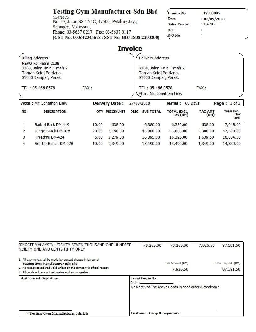 SQL Report Templates | Everest Systems Sdn Bhd
